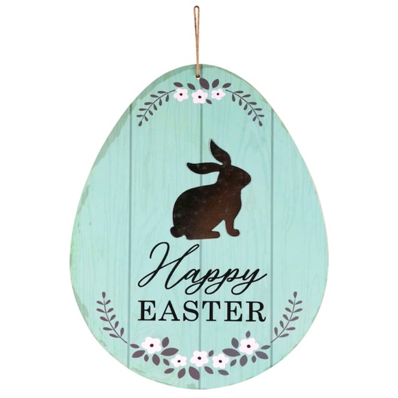 Wall Decor | Rustic Farmhouse Happy Easter Wall Sign Home Office Decor ...